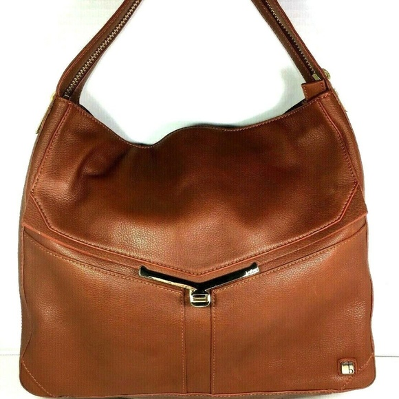 Botkier | Bags | Botkier Valentina Large Brown Leather Hobo Bag | Poshmark